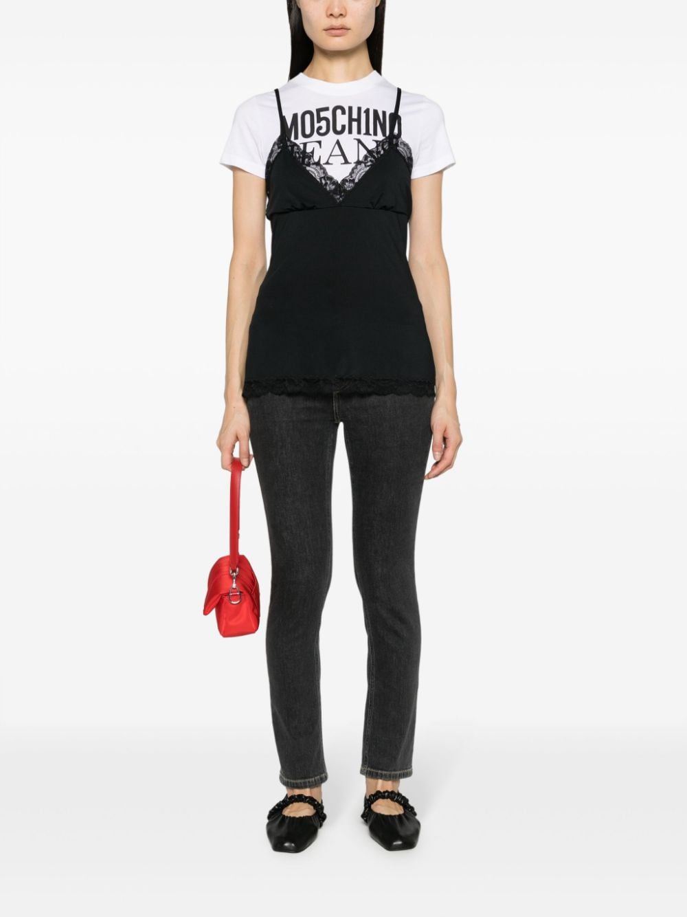 MOSCHINO MOSCHINO JEANS High-Rise Skinny Jeans