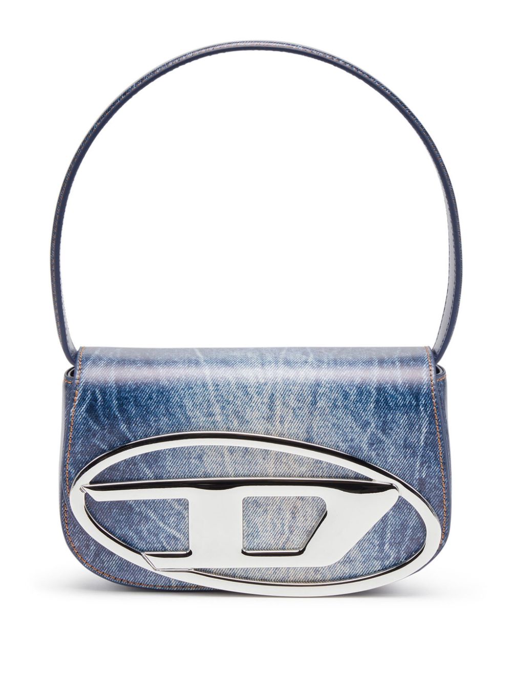 Diesel® 1dr Leather Shoulder Bag - Blue - 22% Off | Editorialist