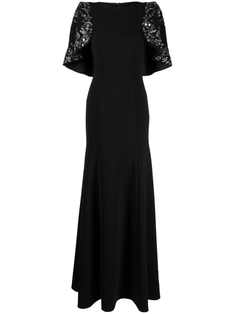 black jenny packham dress Jenny Packham Nocturne Maxi Dress