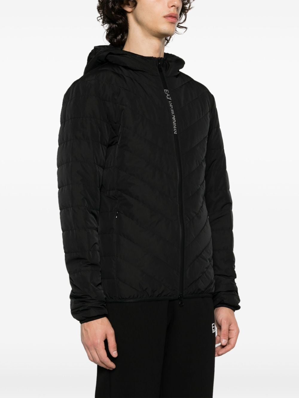 EA7 EA7 Emporio Armani Hooded Quilted Jacket