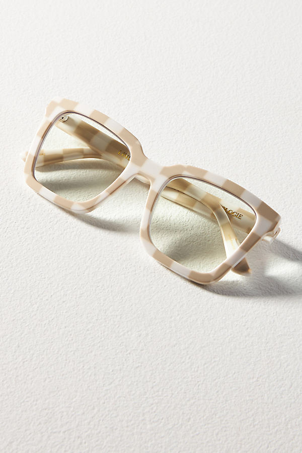 Anthropologie x Isea Lindsay Readers blue light Blue and White  Glasses 1.50 I-SEA x Anthropologie Lindsay Readers - ShopStyle Eyeglasses main image 3