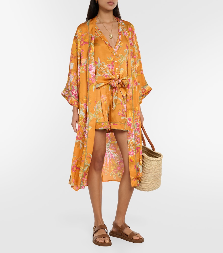POUPETTE ST BARTH Poupette St Barth Isabelle Floral High-Rise Shorts