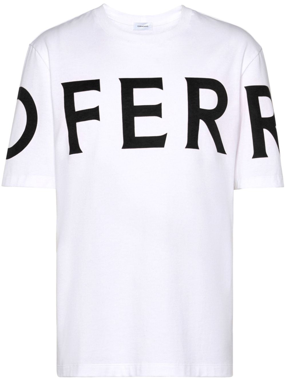SALVATORE FERRAGAMO logo-print cotton t-shirt