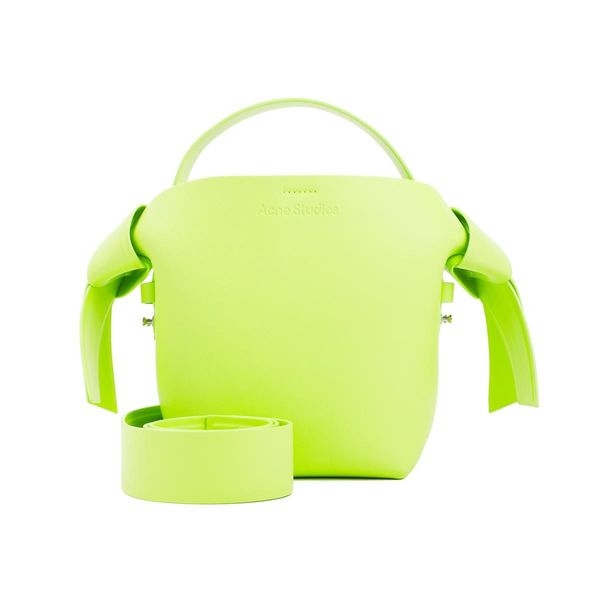 Acne Studios Musubi Mini Bag In Green - 33% Off | Editorialist Acne Studios Musubi Mini Bag In Green - 33% Off | Editorialist