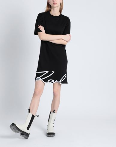 KARL LAGERFELD Mini Organic Cotton Dress
