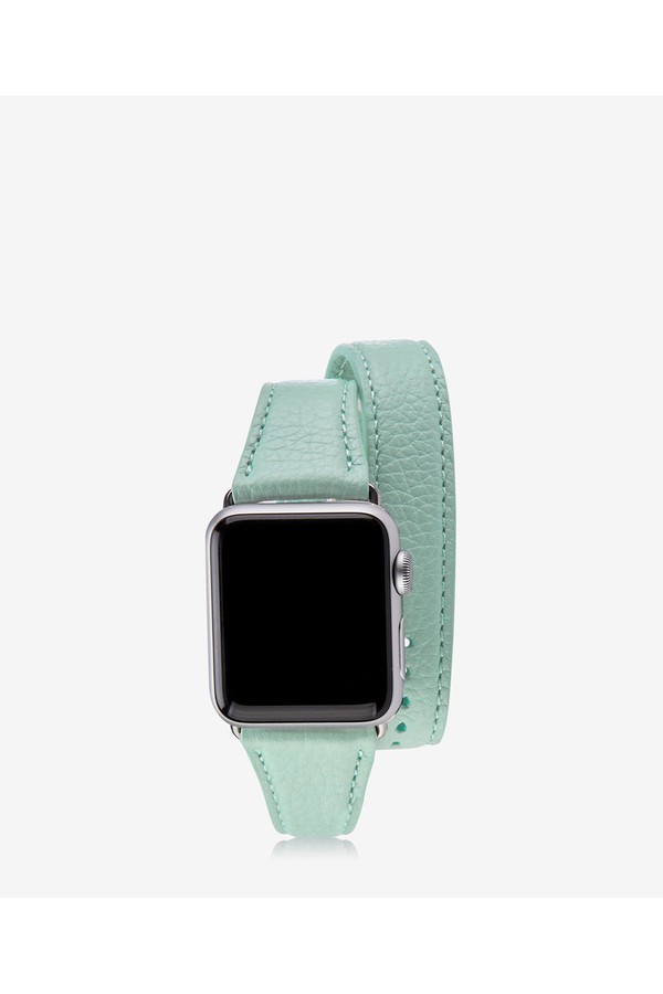 Gigi New York Small Apple Watch Band In Silver 50% Off