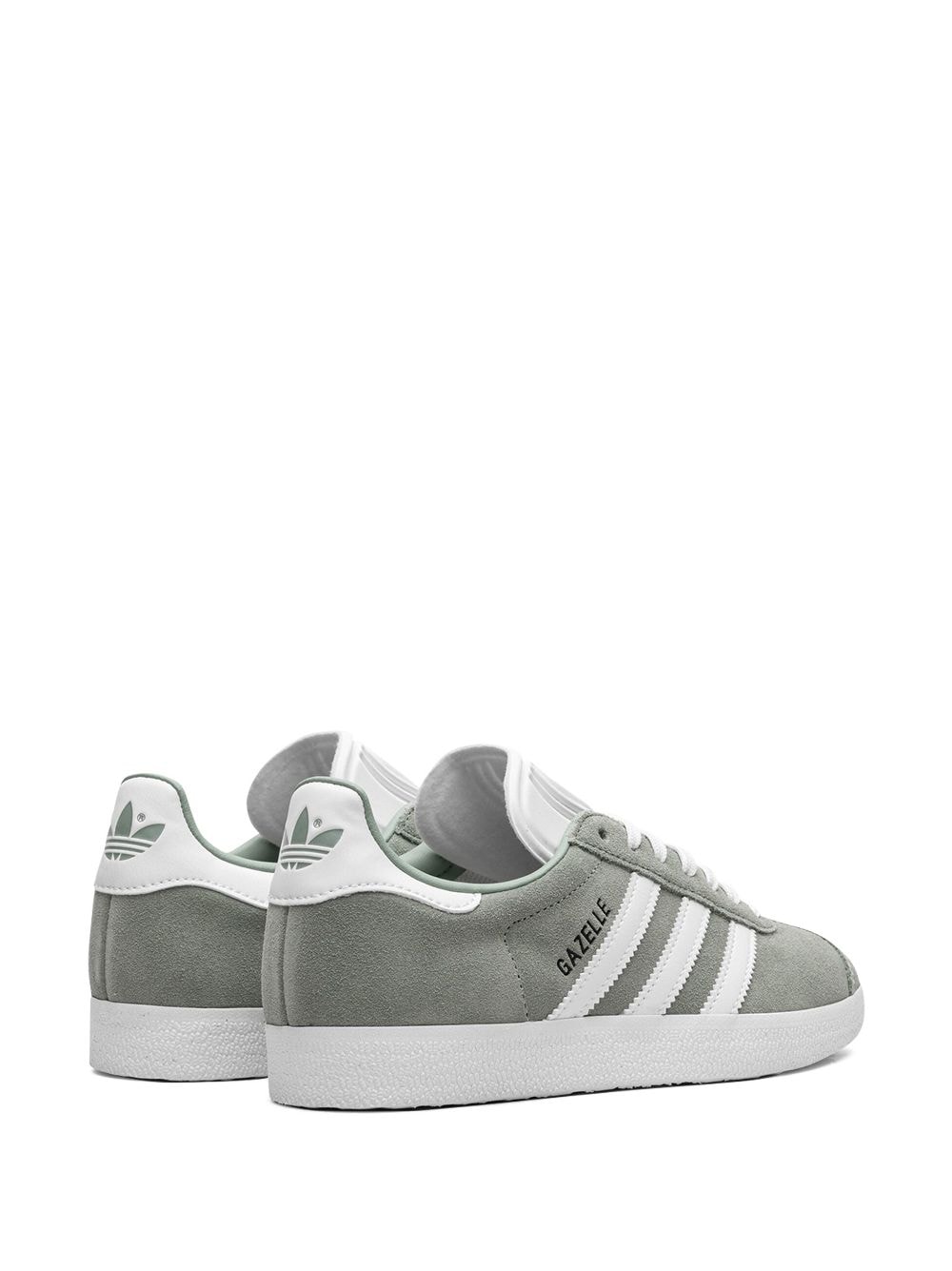 adidas gazelle silver green womens adidas Originals main image 1