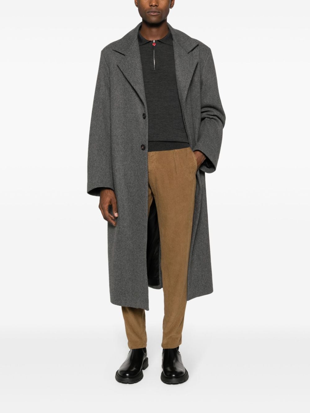 KITON Kiton Slim-Cut Corduroy Trousers
