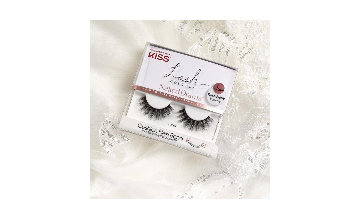 KISS Lash Couture Naked Drama Wimpern – Multipack 01, Wie Echter Nerz