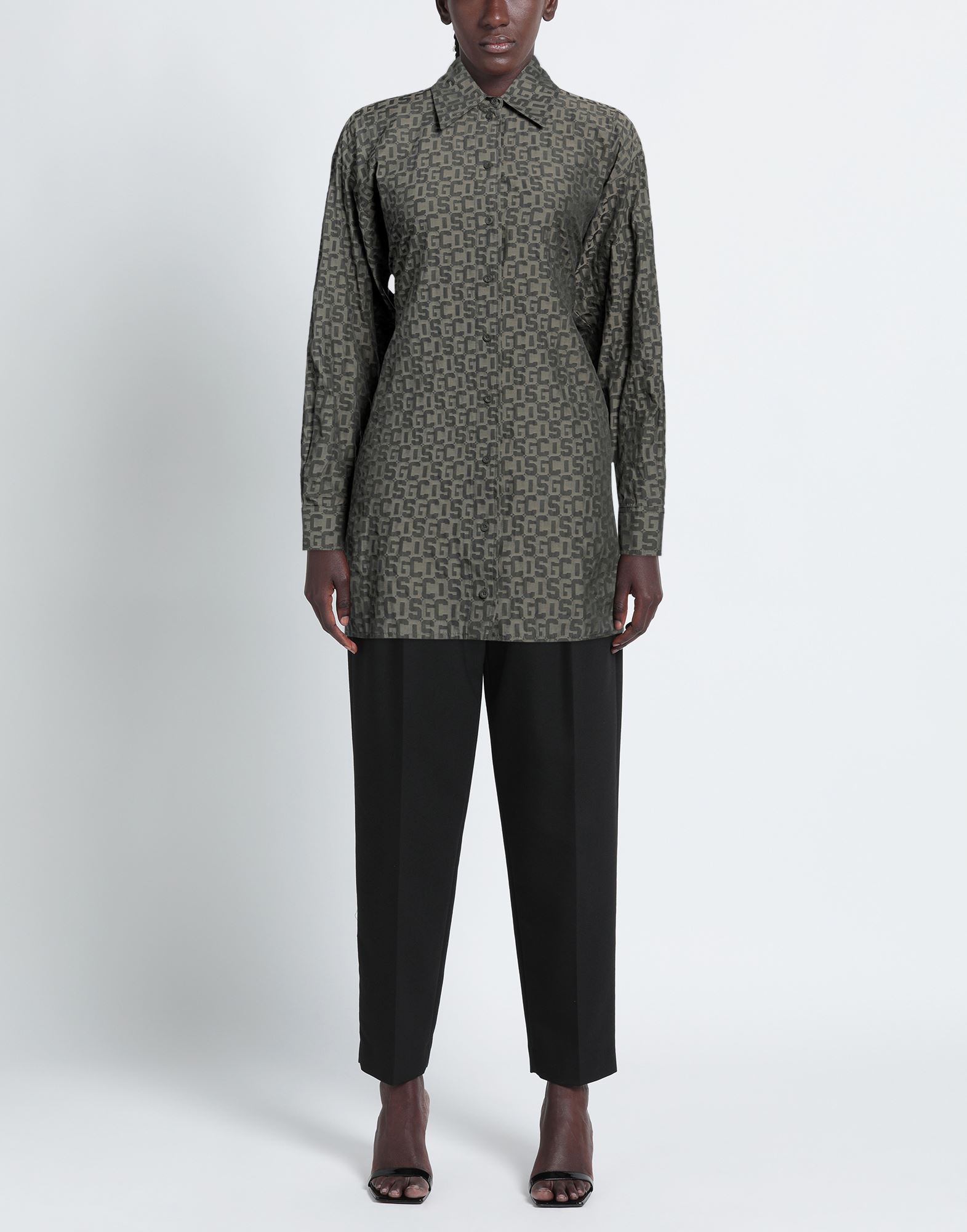 GCDS GCDS Military Cotton Shirt