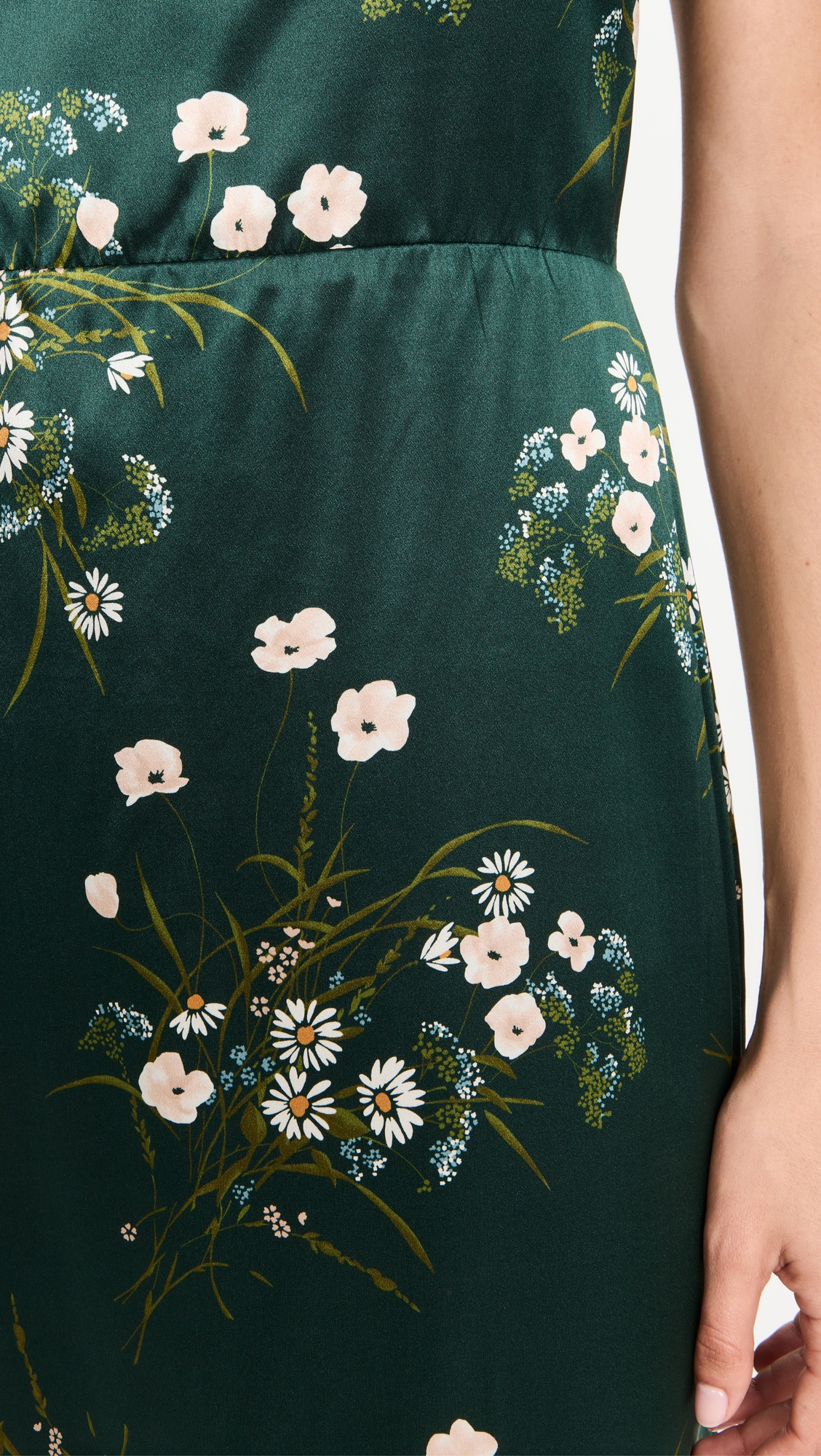 frankie silk dress buena Reformation Frankie Silk Dress In Buena - 50% Off