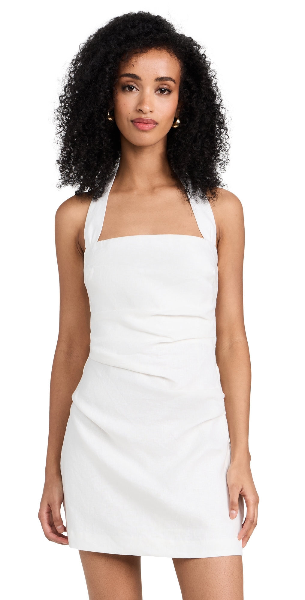 sir the label noemi halter mini dress Buy SIR. - Ivory At 60% Off Ivory dress