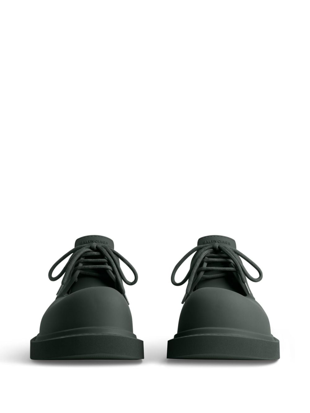 Balenciaga Steroid Derby Shoes - Green - 21% Off | Editorialist