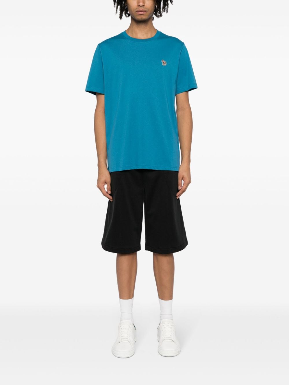 PAUL SMITH zebra logo-appliqué t-shirt