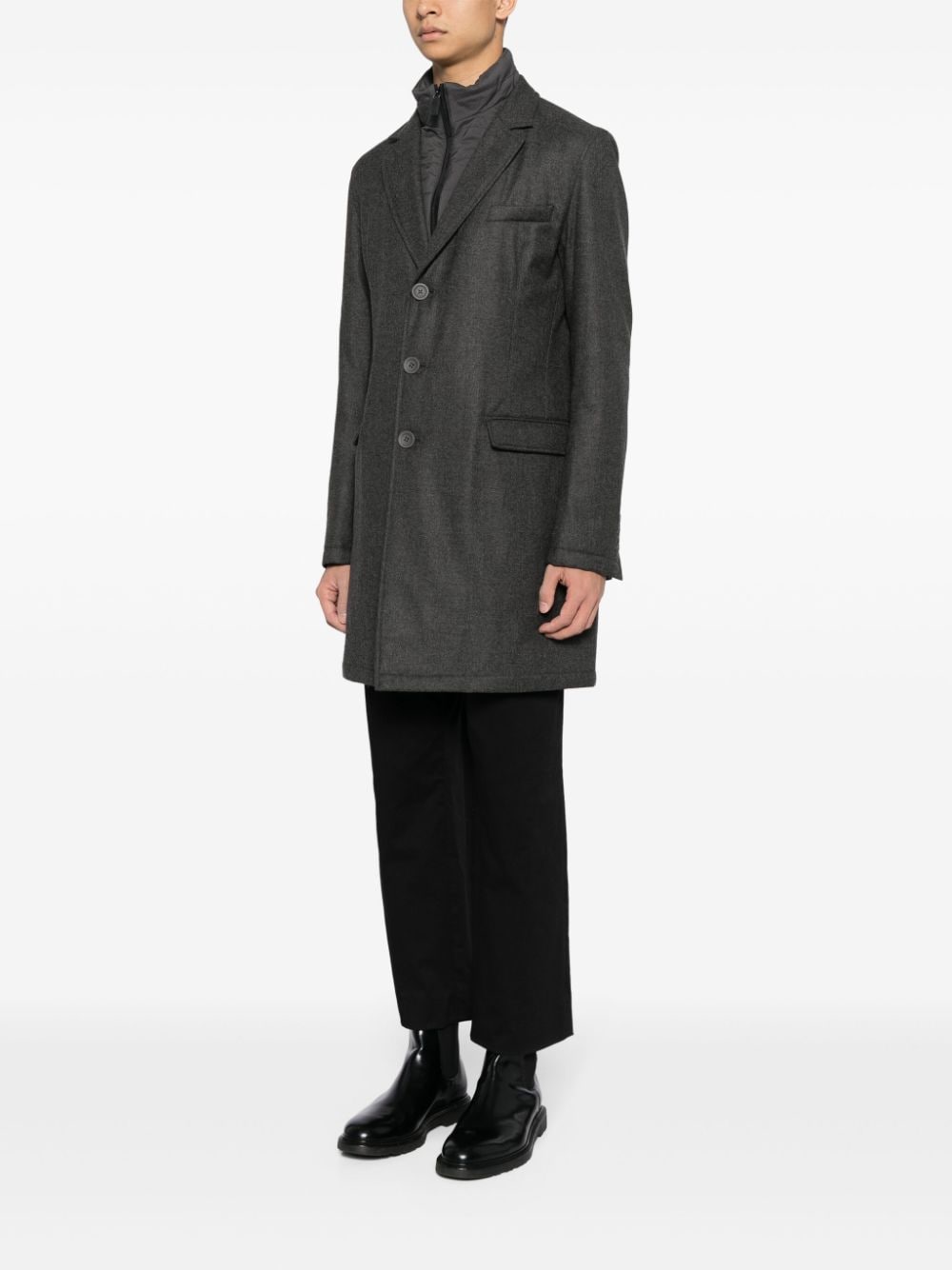 HERNO Herno Hybrid High-Neck Coat