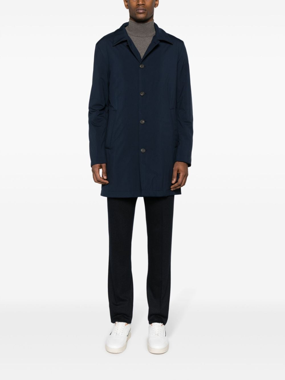 CORNELIANI Corneliani Water-Resistant Padded Midi Coat