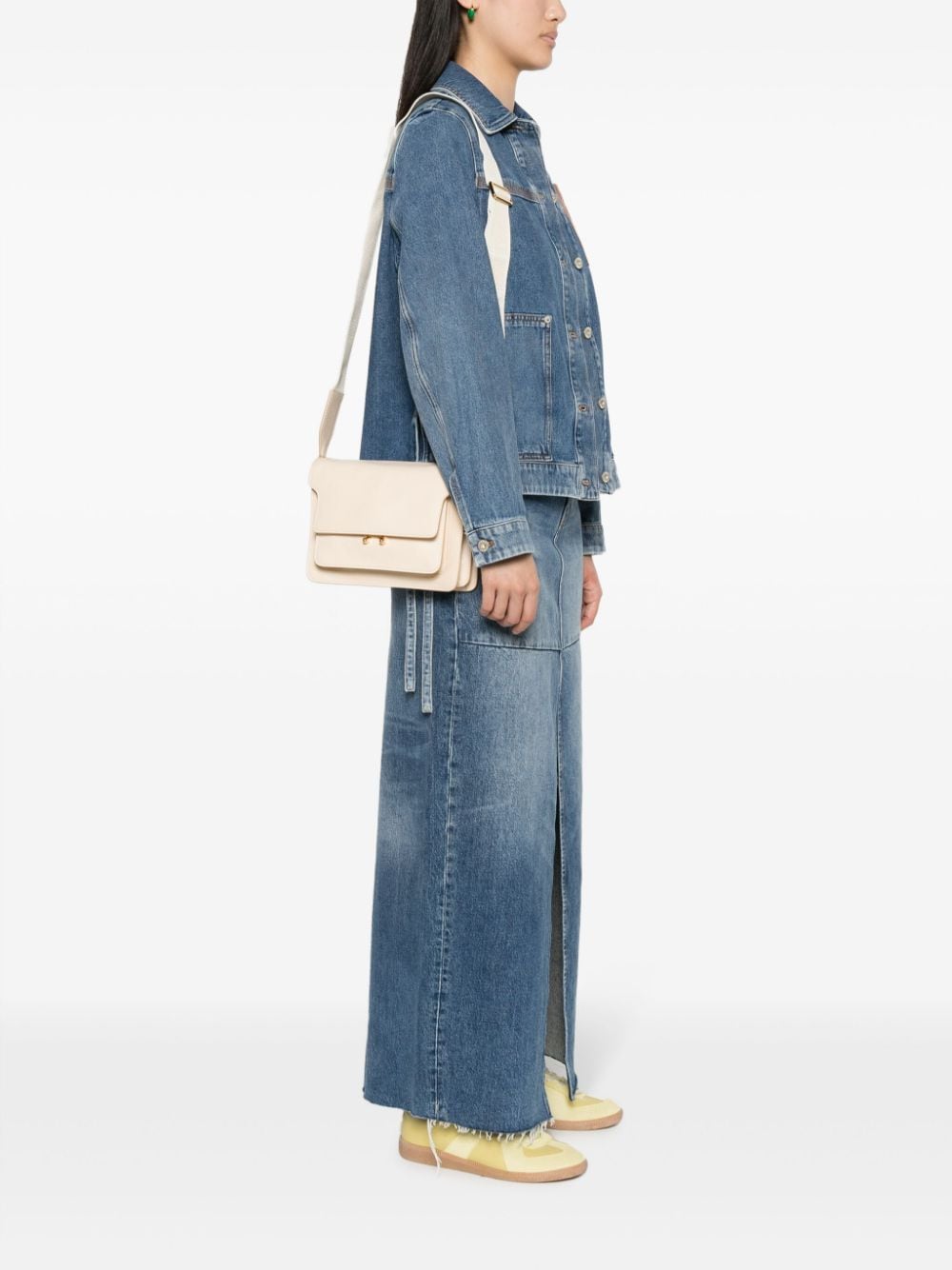 MARNI Marni Medium Trunk Soft Shoulder Bag
