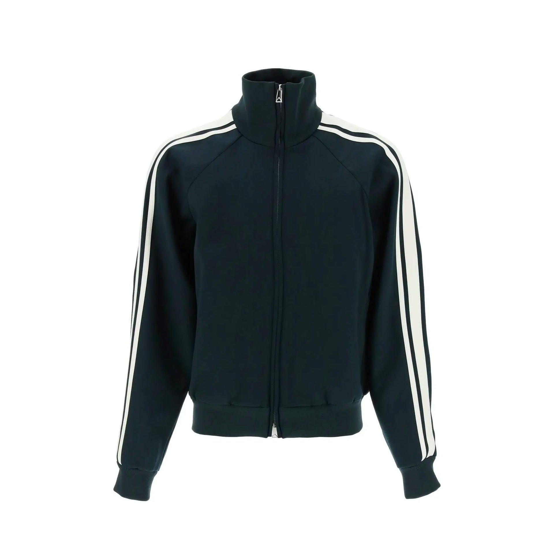 Bottega Veneta High Neck Track Jacket In Green - 59% Off 