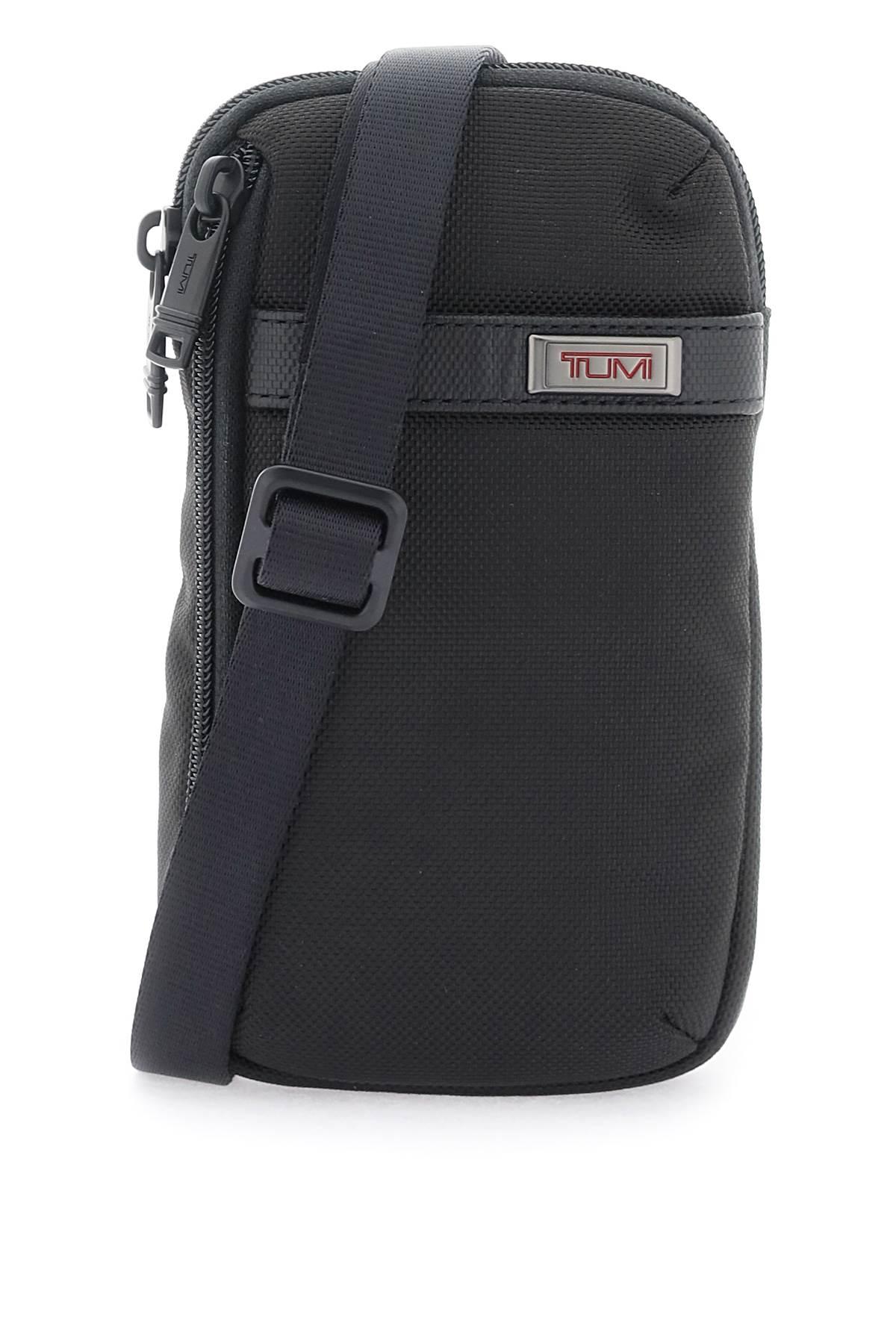 Tumi Alpha Smll Crossbody Bag - Black | Editorialist