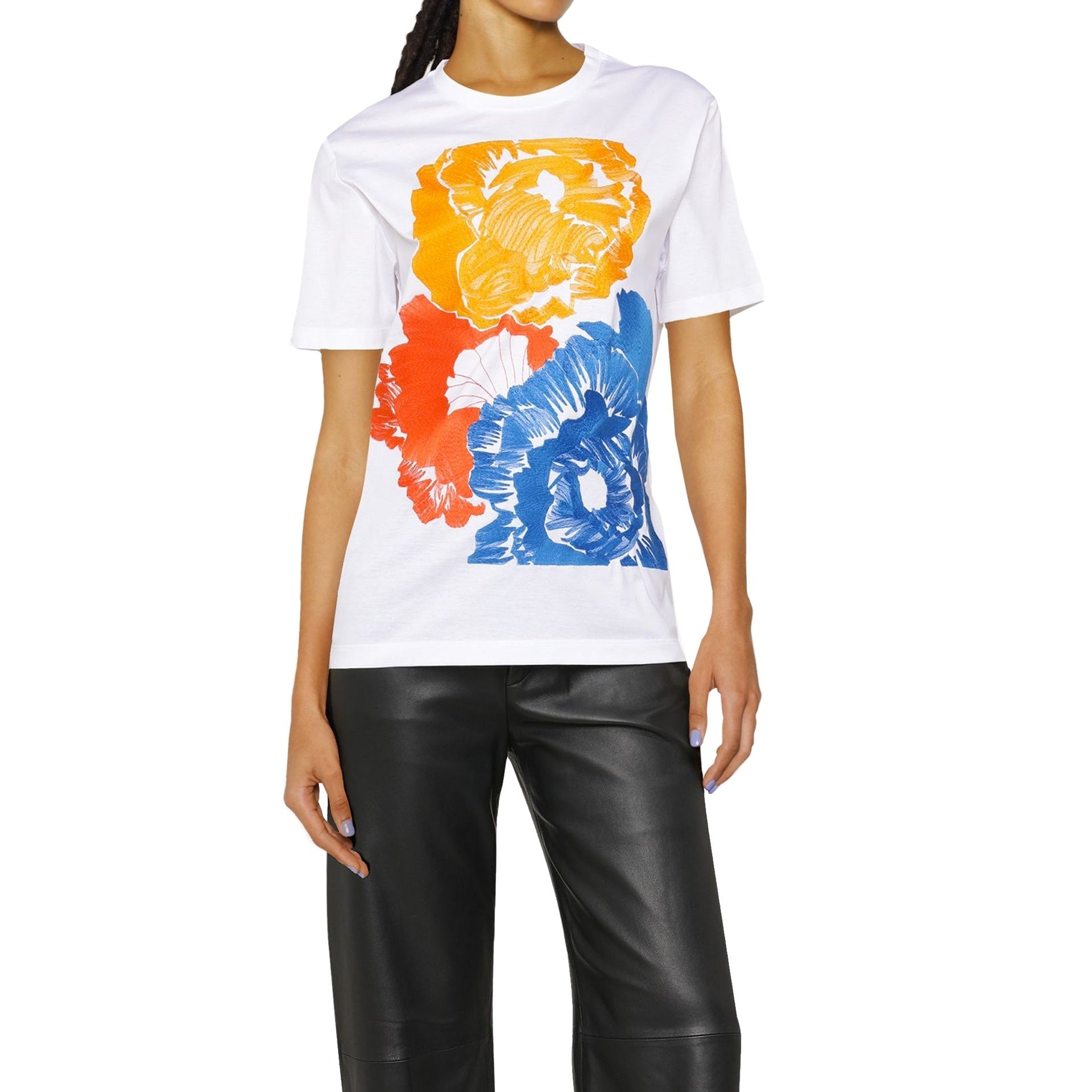 SALVATORE FERRAGAMO Salvatore Ferragamo Floral Cotton T-Shirt