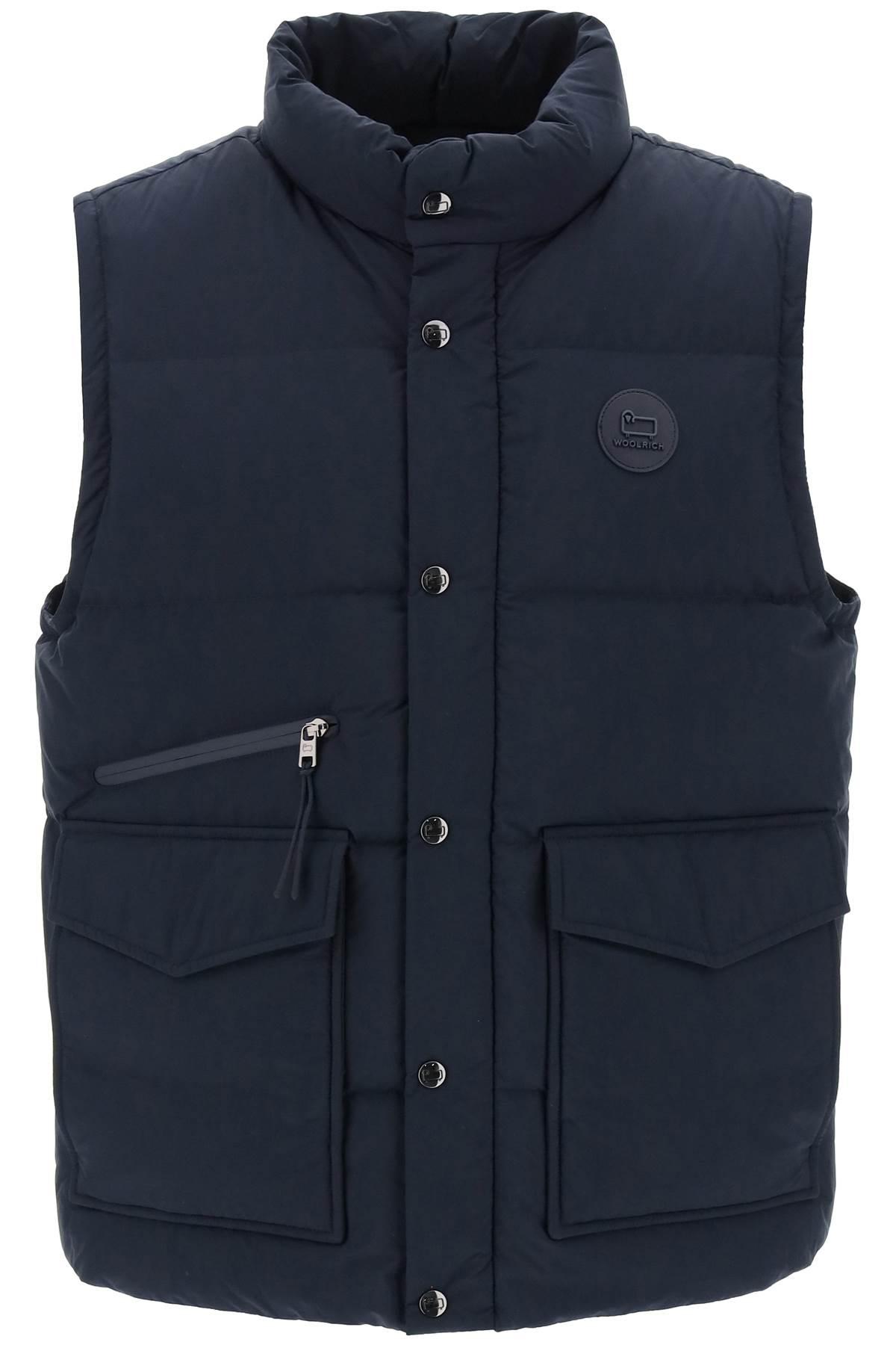 Woolrich Aleutian Down Vest - Blue | Editorialist
