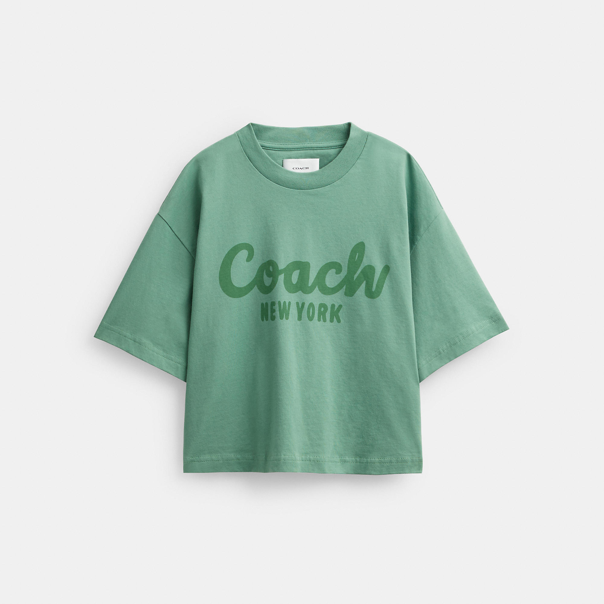 ★新品★COACH(コーチ)★百貨店商品♪半袖Tシャツグリーン サイズ選択可！ 27794363~green_0.jpg
