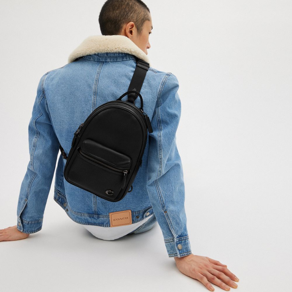 Coach Charter Pack In Black - 50% Off | Editorialist