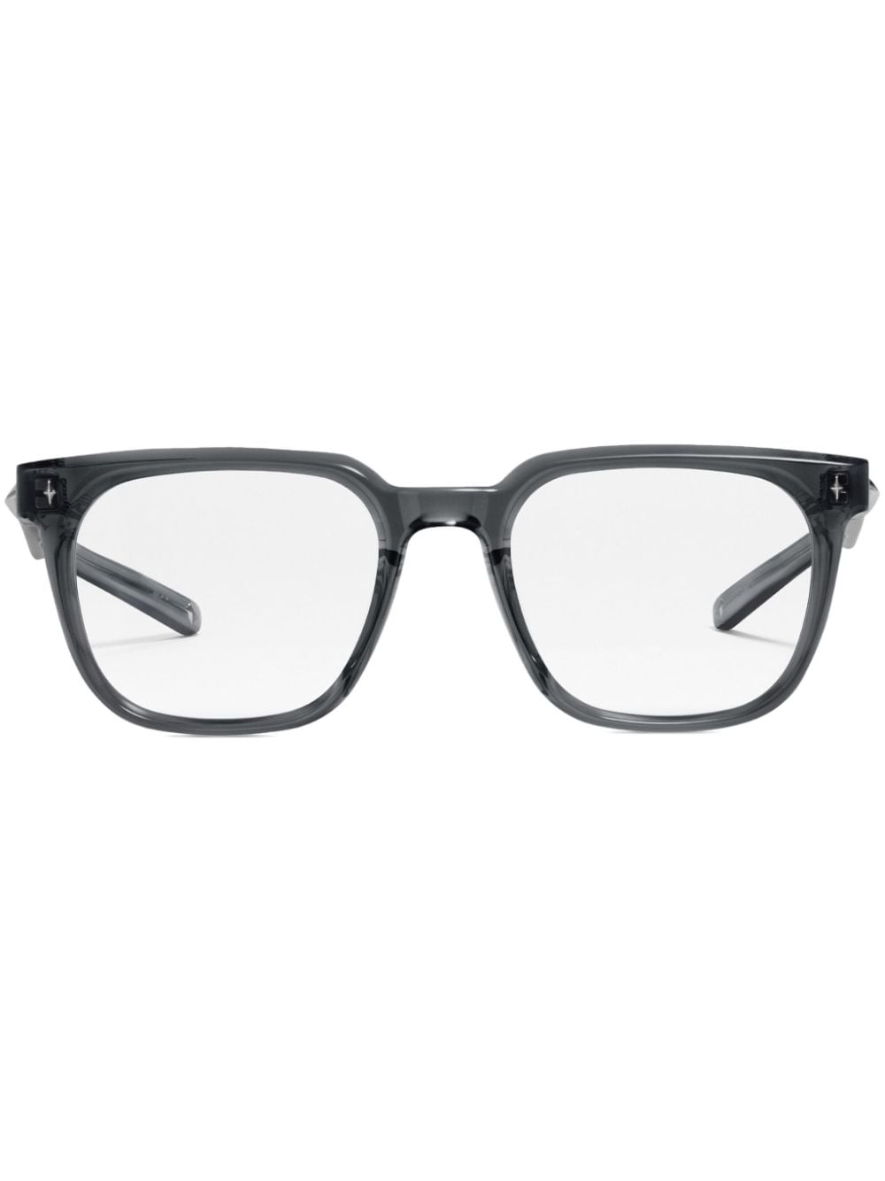 Gentle Monster Ojo Gc9 Square-Frame Glasses - Grey | Editorialist