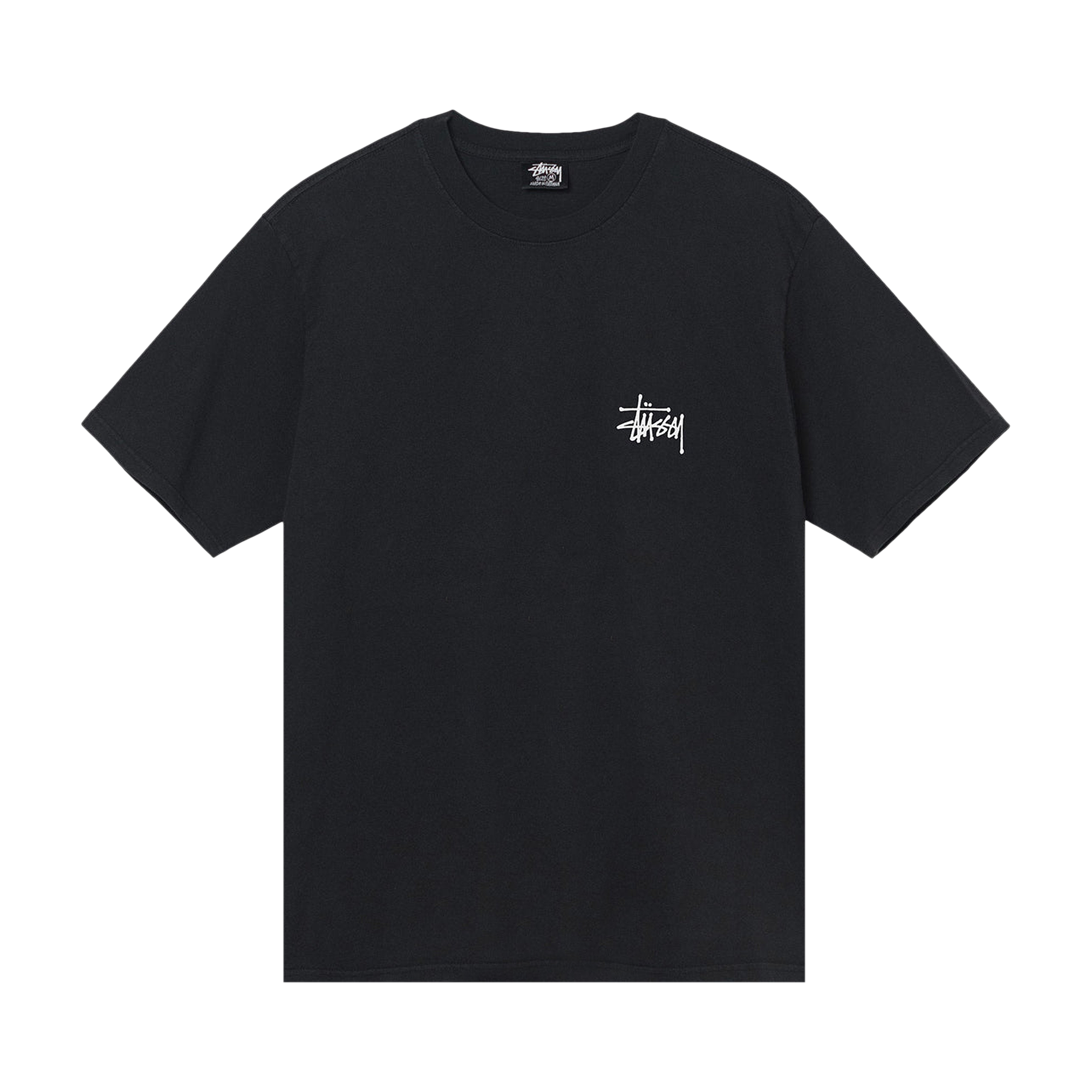 StüSsy Skull Crest Tee - Black | Editorialist