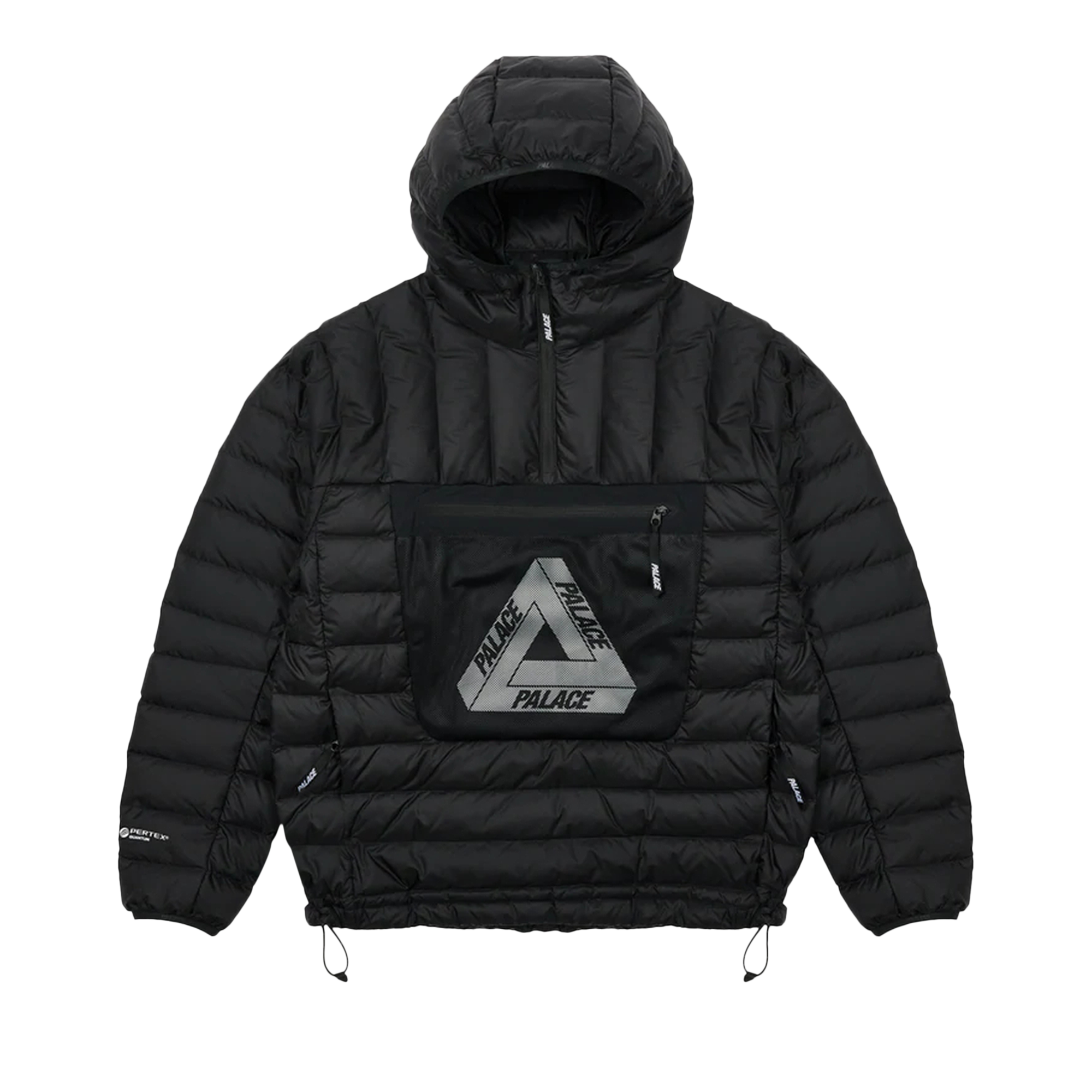 Palace Hexagon Pertex Quilted Jacket - Black | Editorialist
