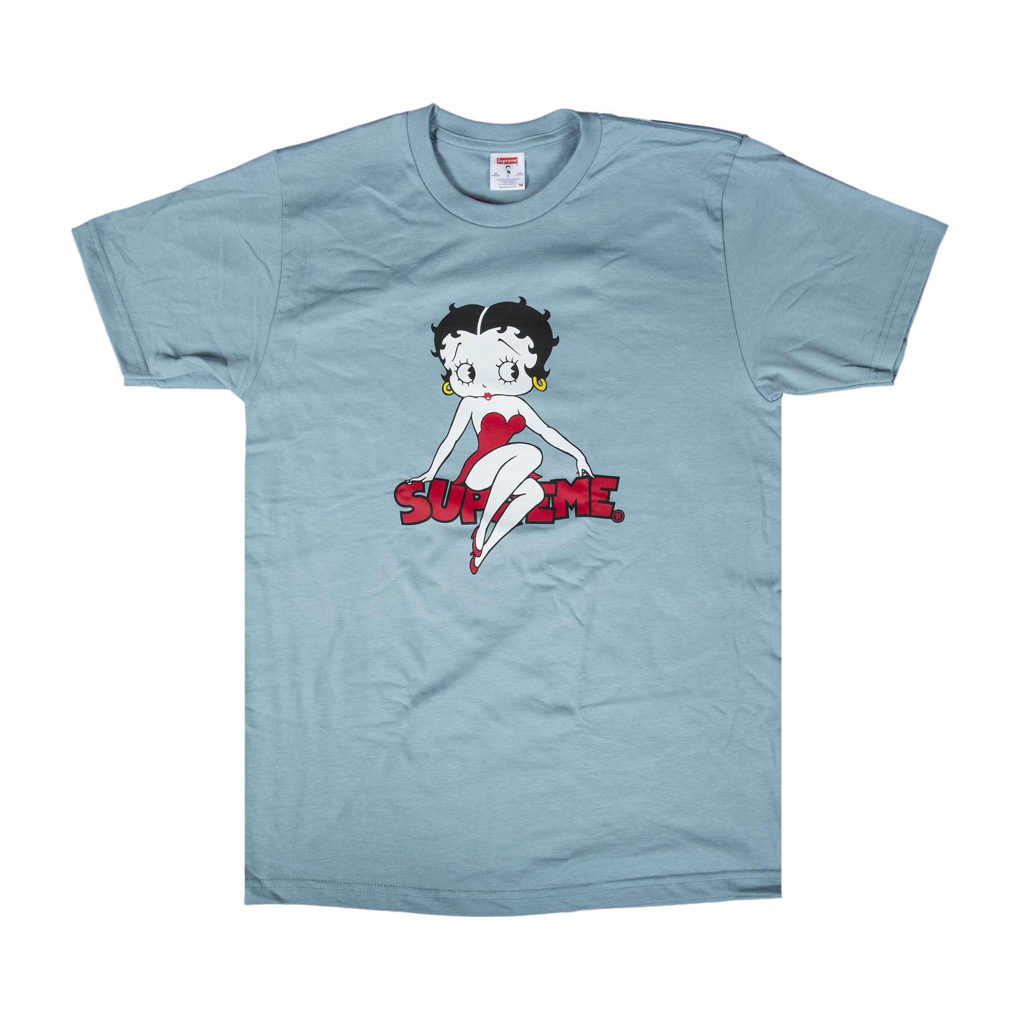 Saint Mxxxxxx X Betty Boop T-Shirt - White | Editorialist