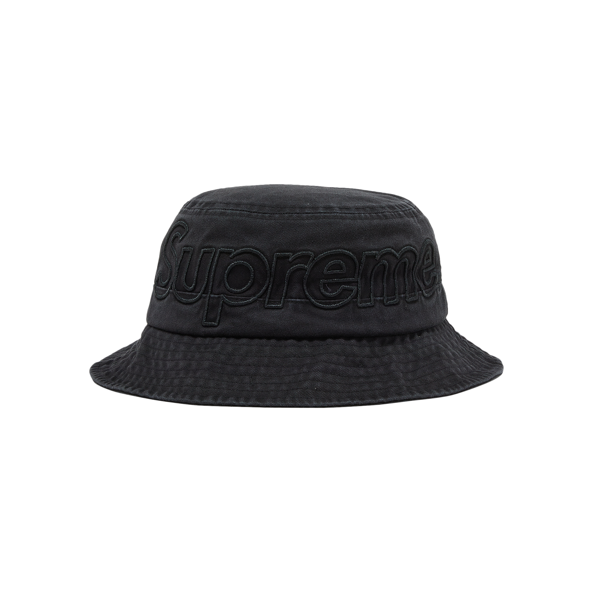 Supreme Outline Crusher Denim Hat - Blue | Editorialist