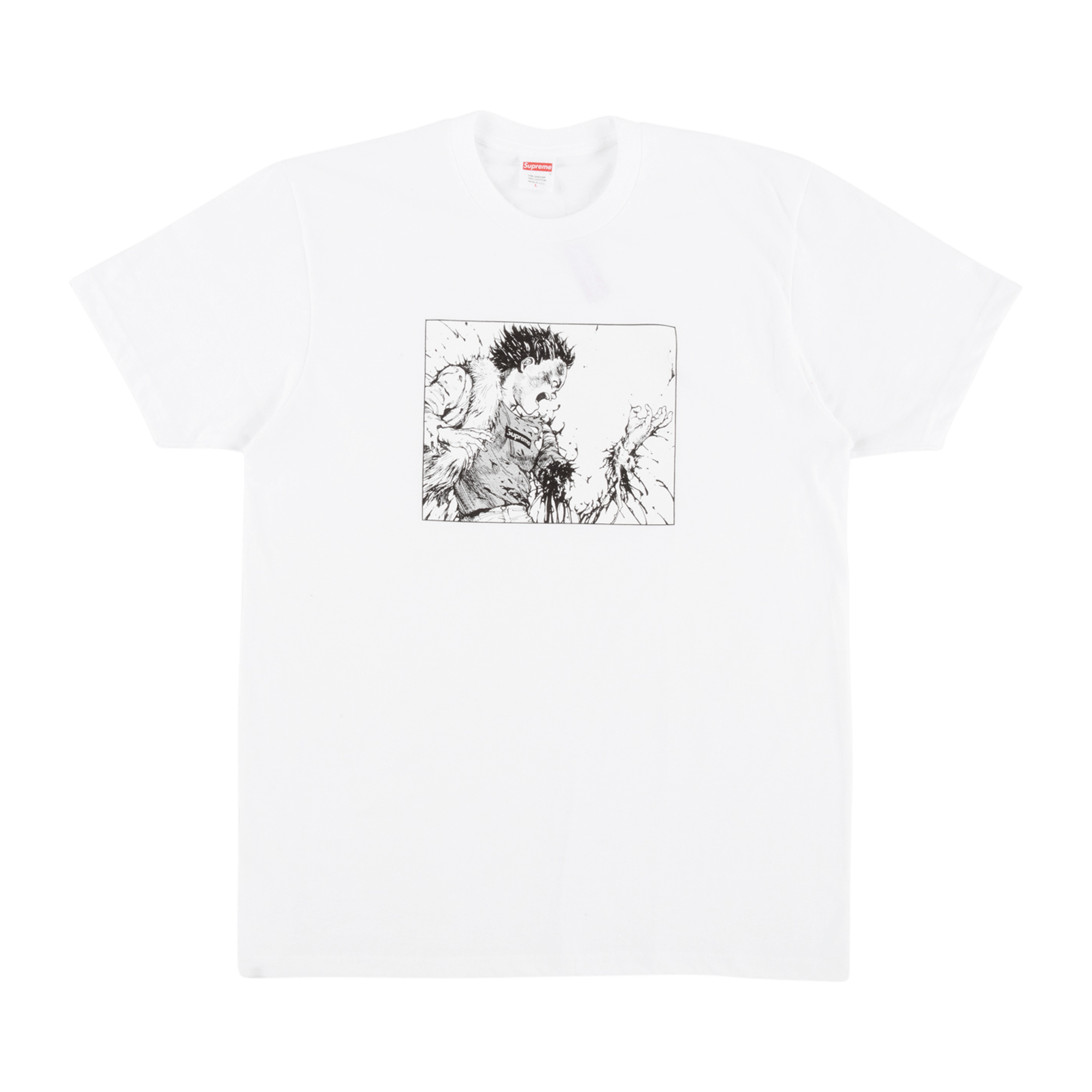 Supreme Akira Arm Tee - White | Editorialist