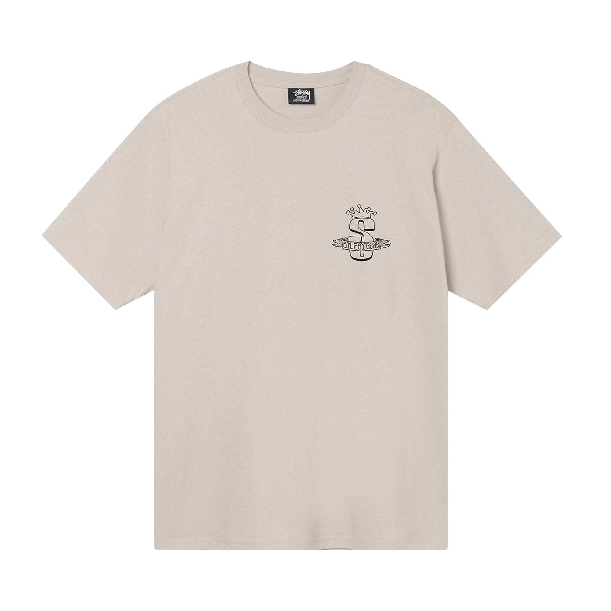 StüSsy Sport Script Tee Shirt - White | Editorialist