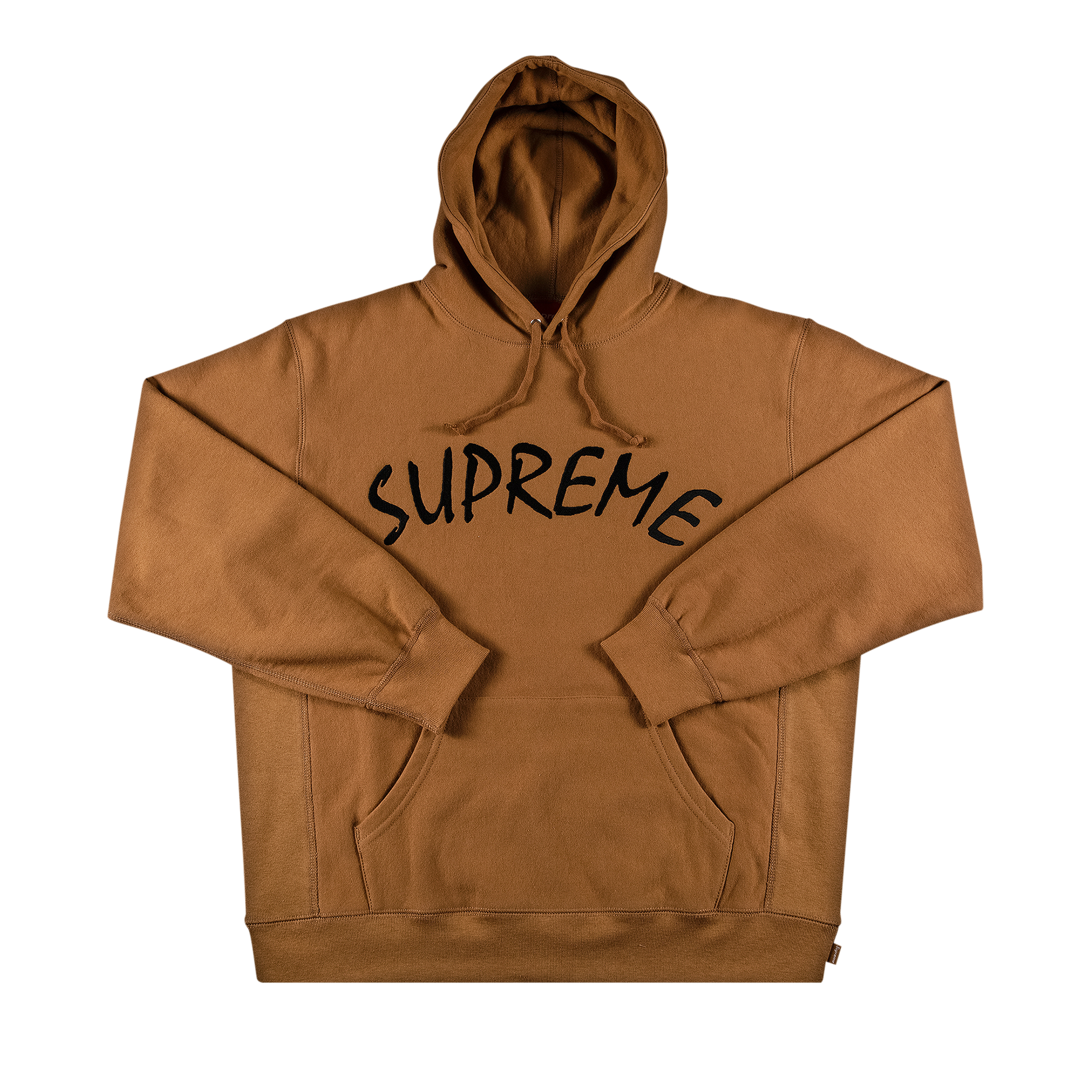 Supreme Ftp Arc Hooded Sweatshirt - Brown | Editorialist