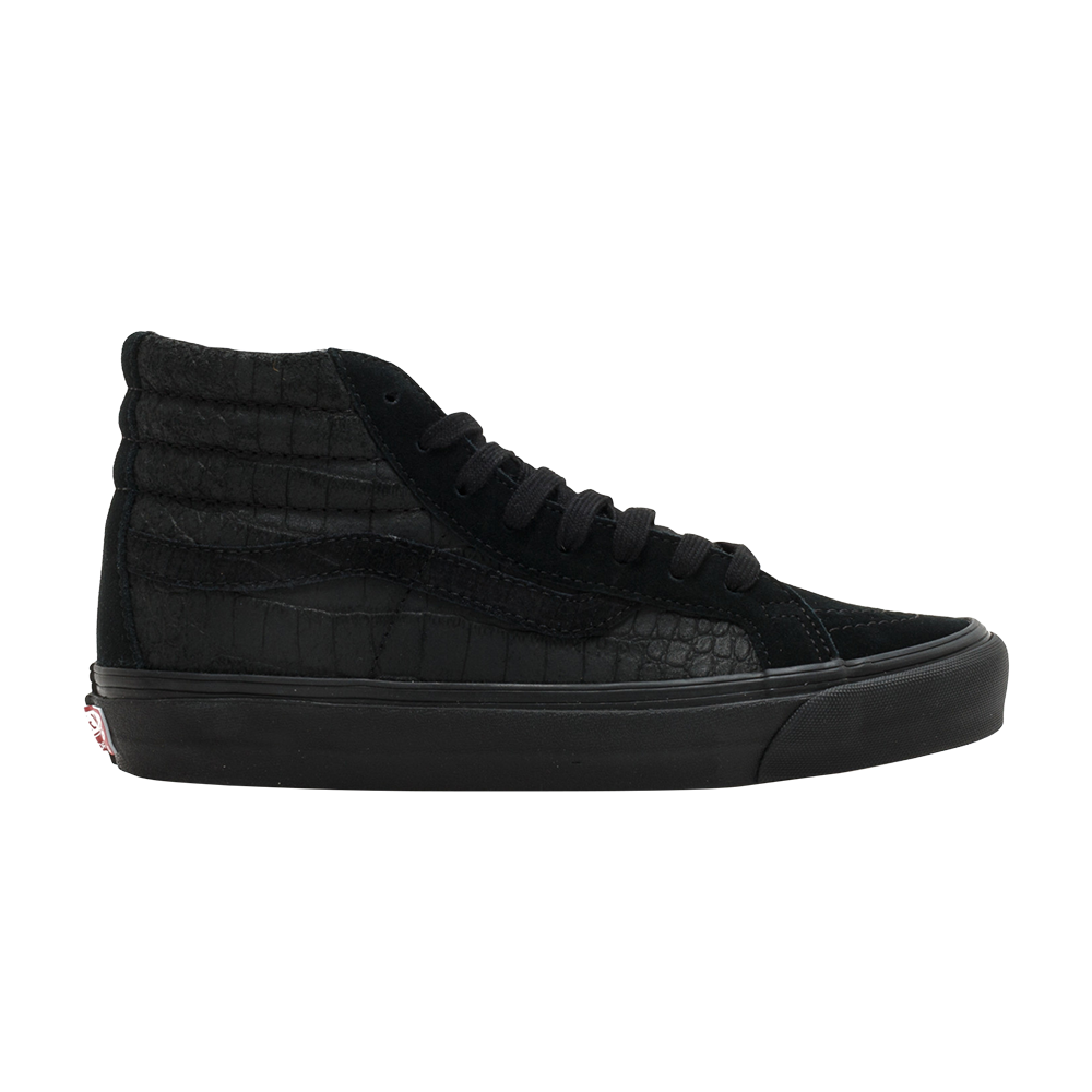 Vans Wtaps X Og Sk8-Hi Lx High Top Sneakers - Black | Editorialist