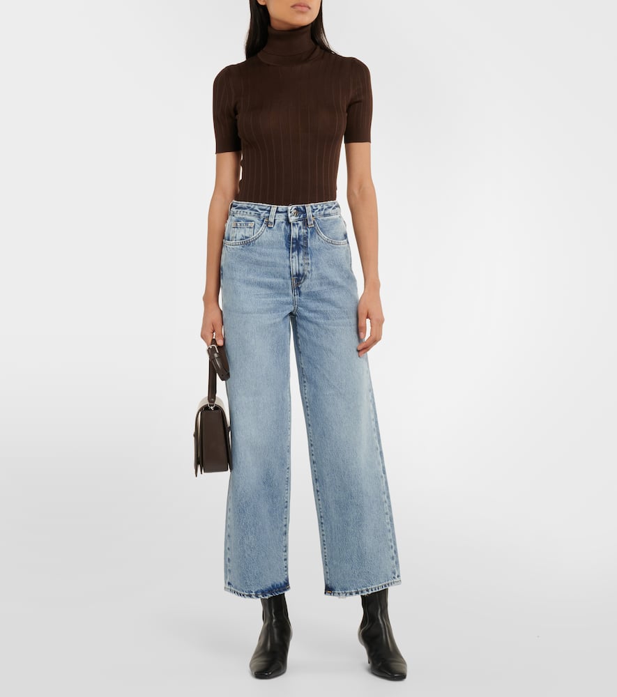 TOTÊME Toteme High-Rise Wide-Leg Jeans