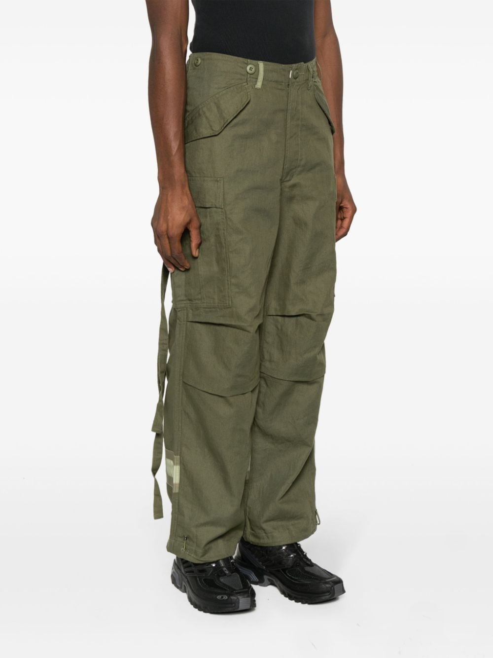 MAHARISHI Maharishi Hi-Vis M65 Wide-Leg Cargo Pants
