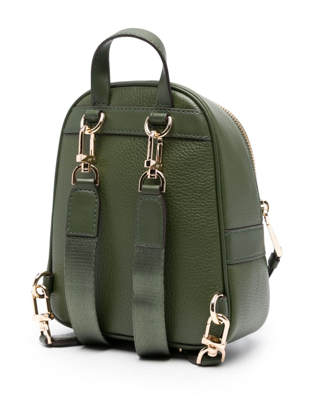 Michael Kors Elliot Leather Backpack In Green - 46% Off 