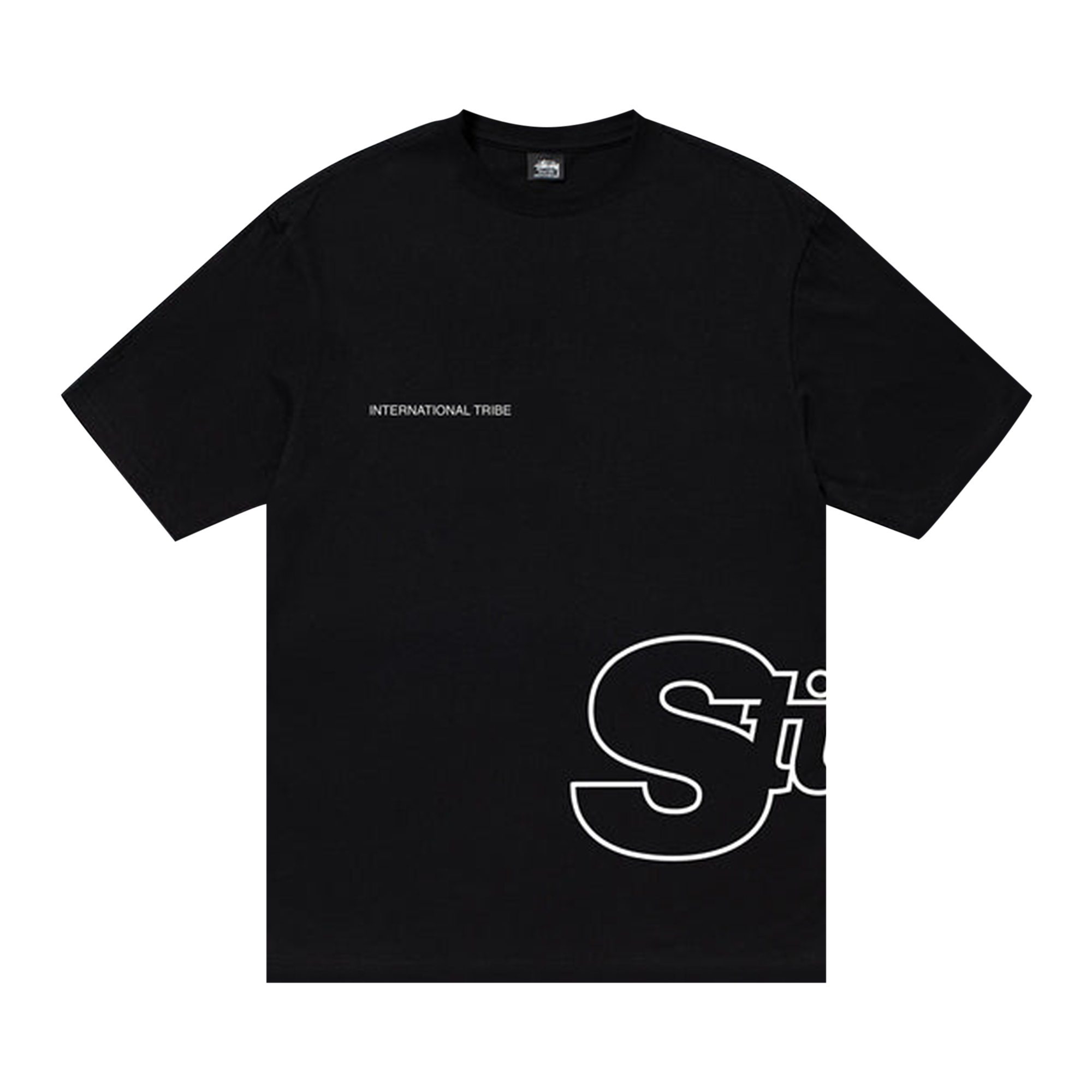 Nike X Stussy International Beach Crew Tee - Black | Editorialist