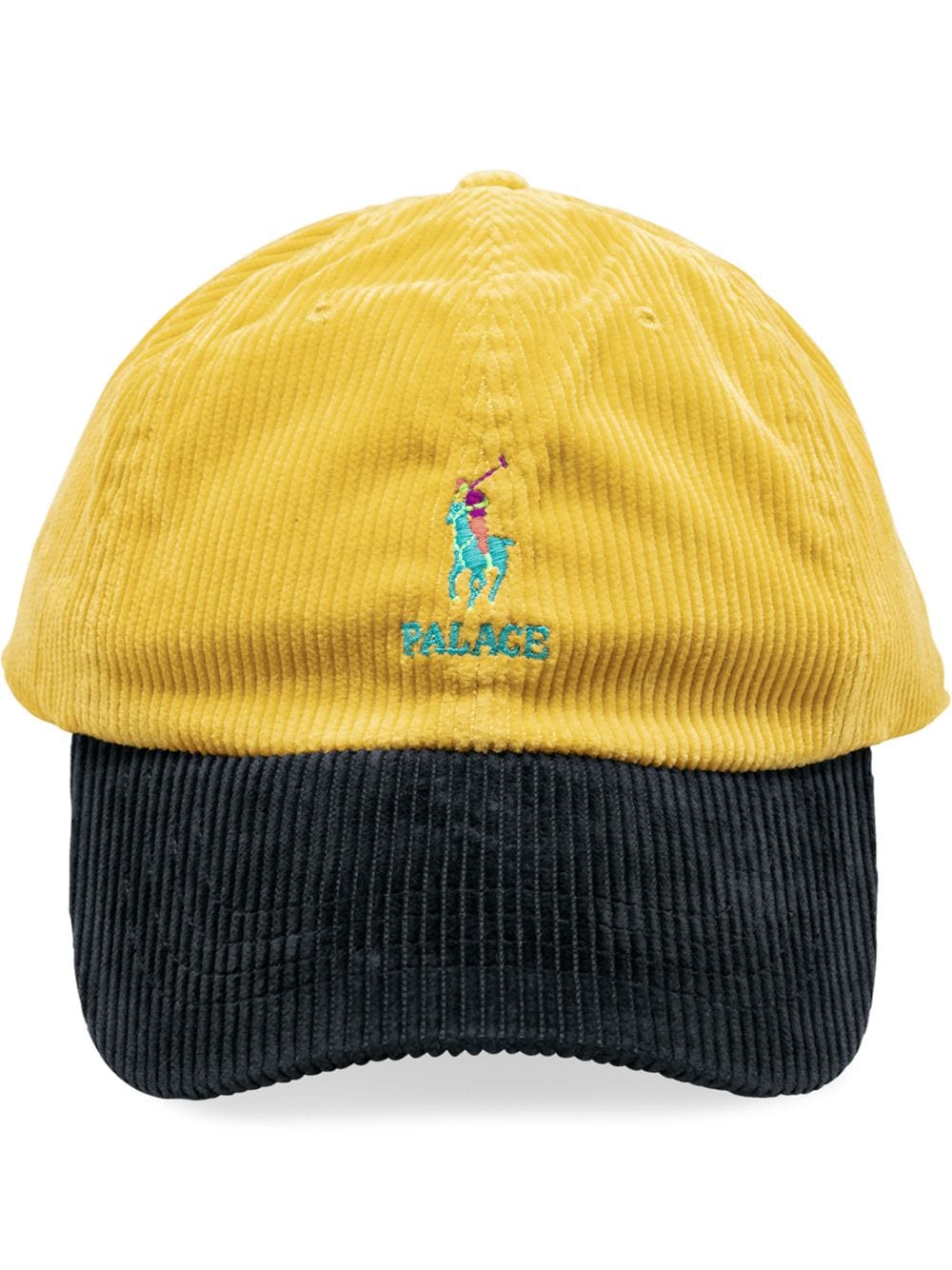 Palace Corduroy Classic Polo Cap Yellow Editorialist - Main Image