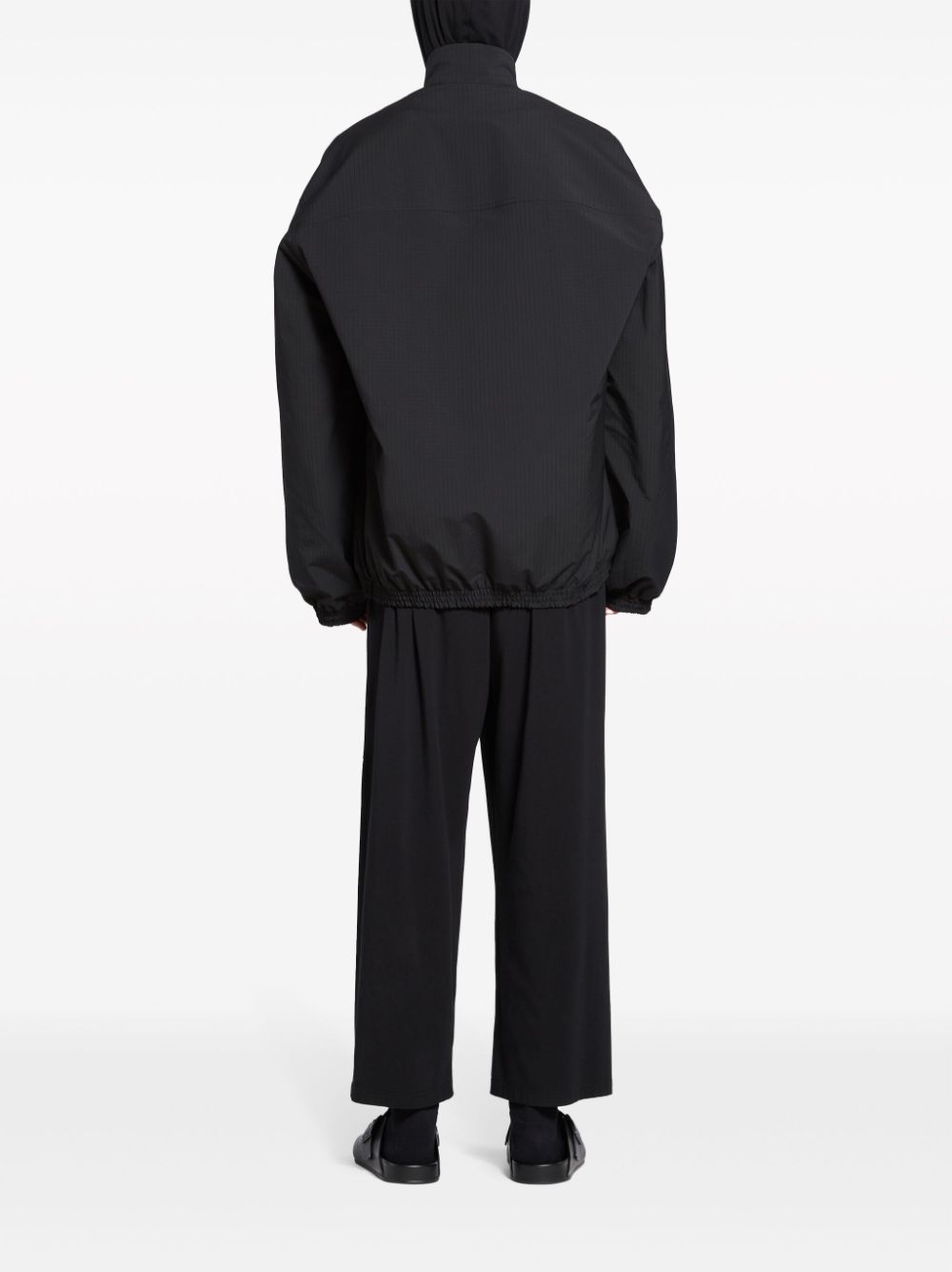Balenciaga Unity Sports Icon Cocoon Kick Windbreaker - Black