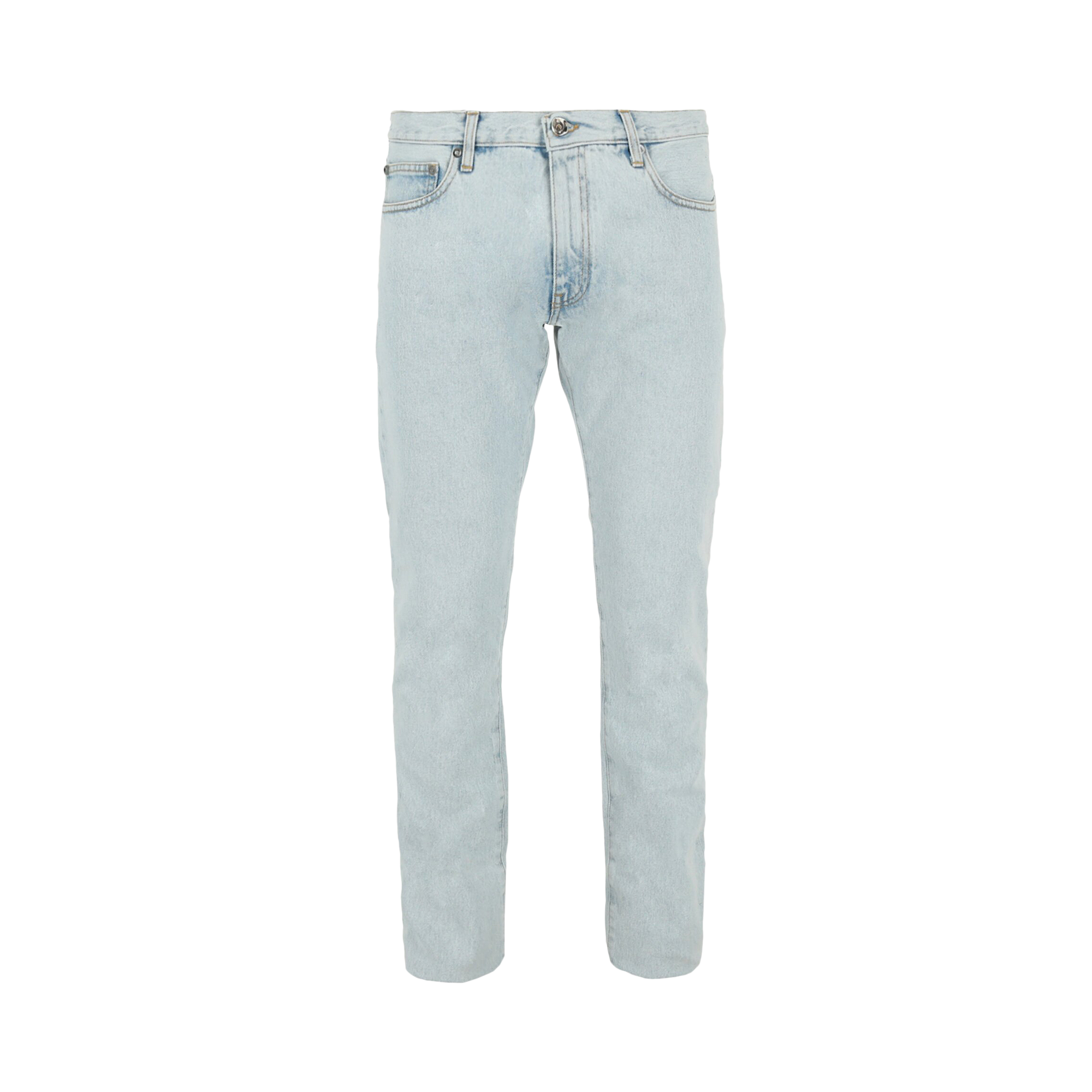 OFF-WHITE Bleached-Effect Denim Jacket