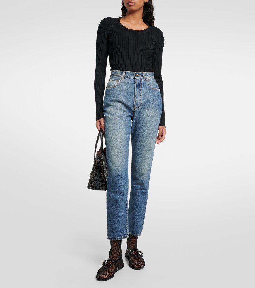 ALAÏA Alaïa Fishnet Ankle Boots
