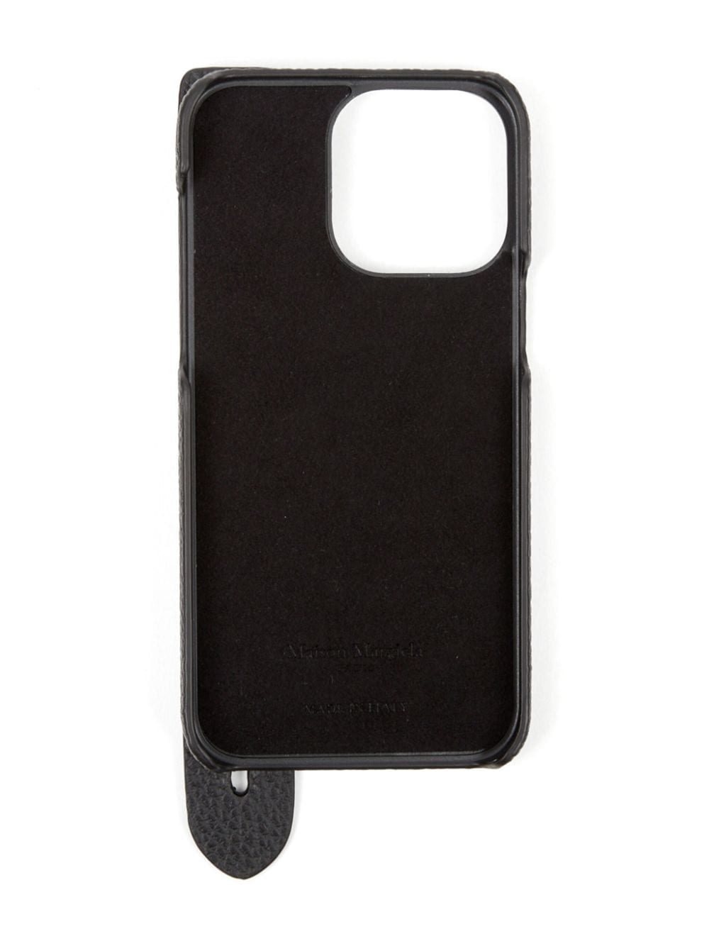 Maison Margiela Four-Stitch Iphone 14 Pro Max Case In Black - 40