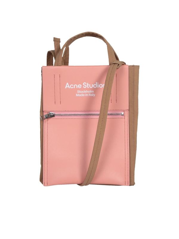 Acne Studios Leather Bag In Pink 33% Off Editorialist