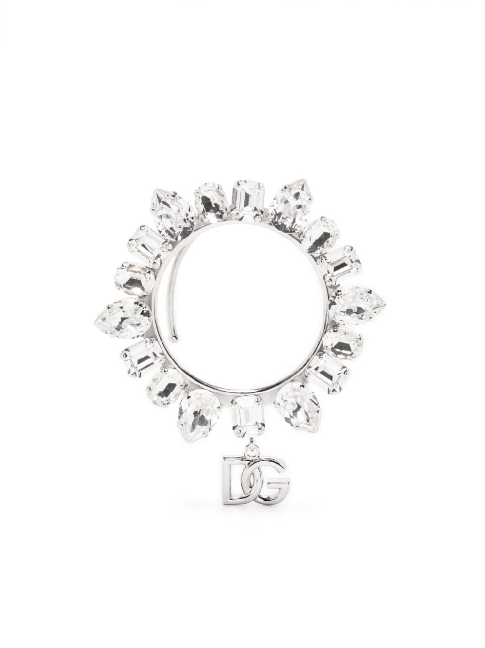 DOLCE & GABBANA Dolce & Gabbana Baroque Logo Buckle Belt