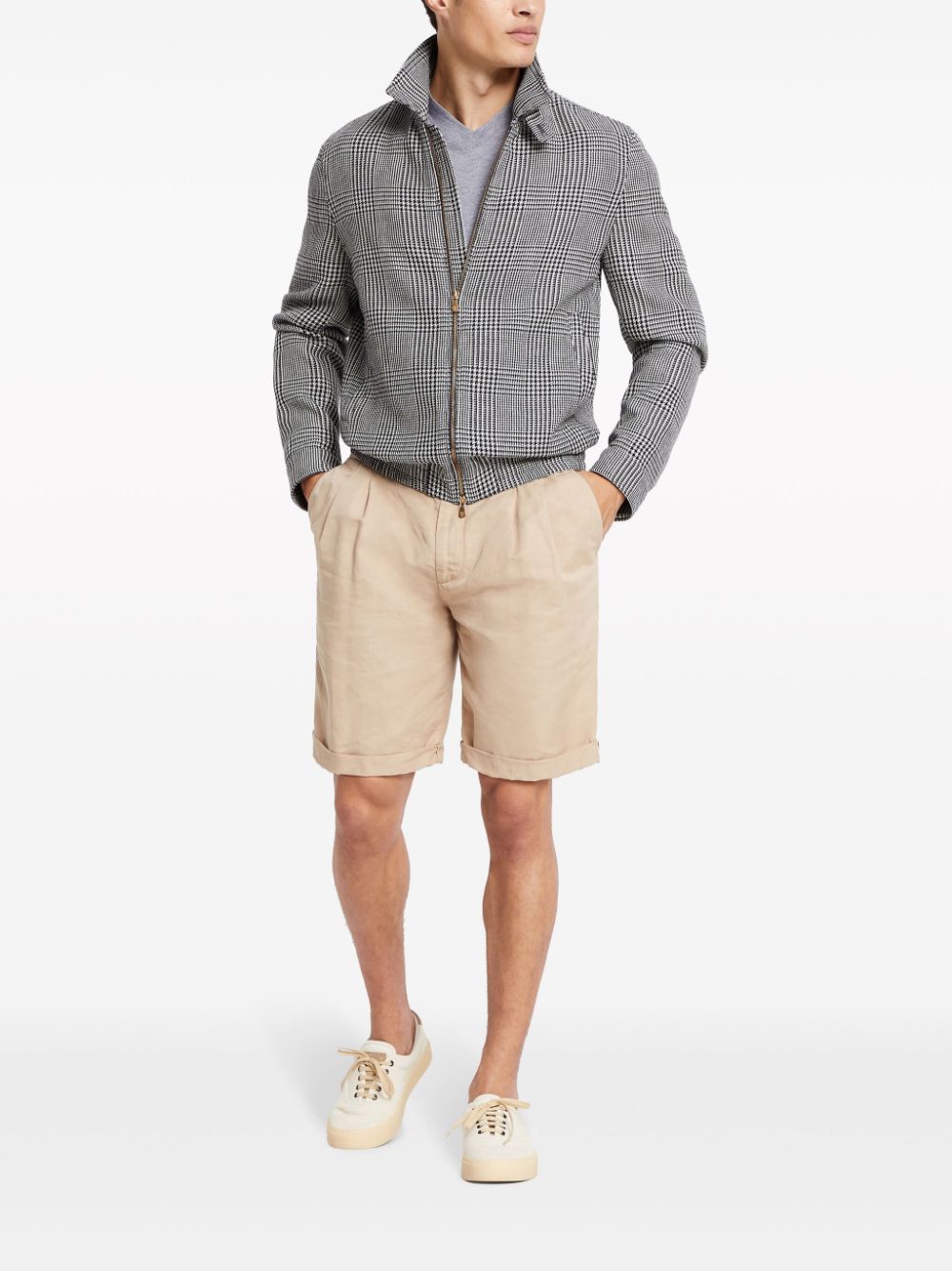 BRUNELLO CUCINELLI v-neck short-sleeve t-shirt