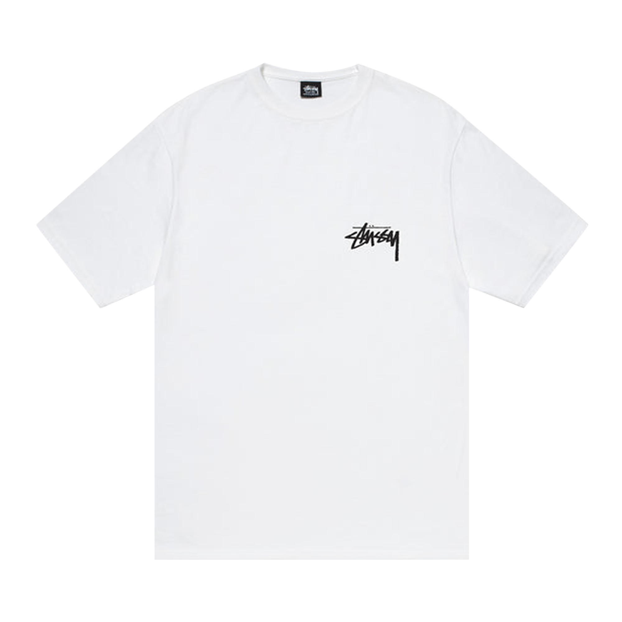 StüSsy Sport Script Tee - White | Editorialist