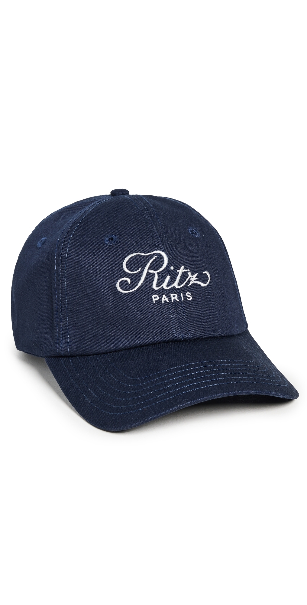 Frame X Ritz Paris Baseball Cap - Navy | Editorialist